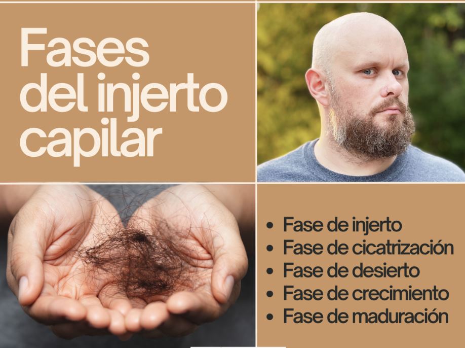 Fases del injerto capilar - Unity Hair